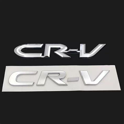 อุปกรณ์เสริมในรถยนต์ Abs Honda โลโก้รถ Trunk สติ๊กเกอร์ Crv โลโก้ตัวอักษร Th