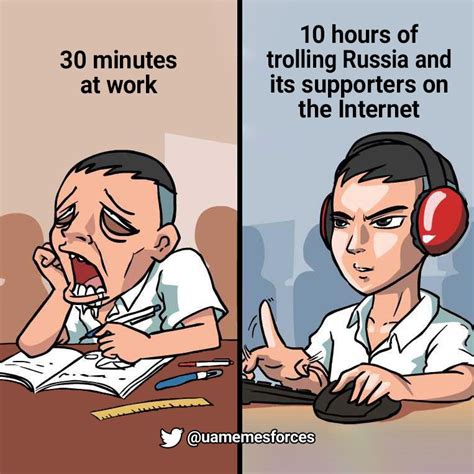 ﻿30 Minutes At Work 10 Hours Of Trolling Russia And Its Supporters On