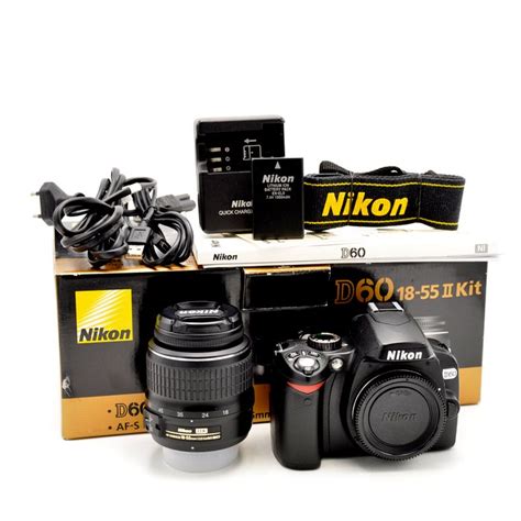 Nikon D60 Body Nikon Af S Dx Nikkor 18 55mm F35 56g Ed Catawiki