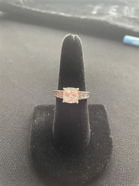 Beautiful Princess Stone Set In Sterling Silver