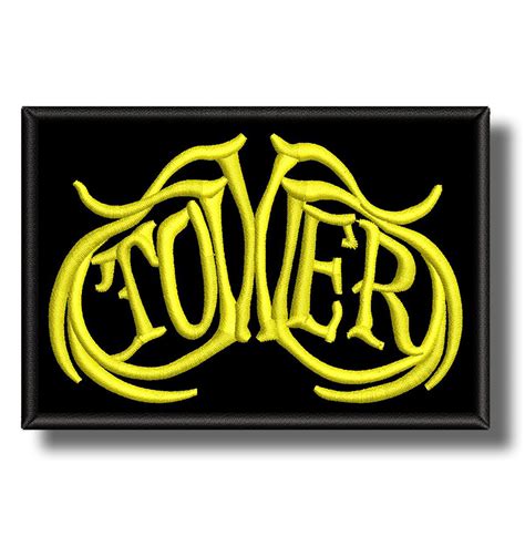 Tower Embroidered Patch 10x7 Cm Patch