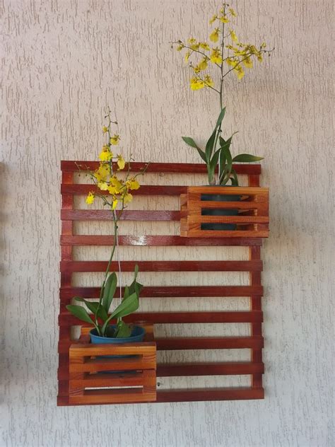 Floreira Jardim Vertical Em Madeira Maciça Tratada R em Mercado Livre