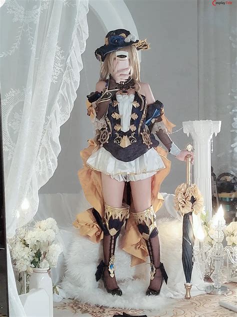 Rinaijiao Cosplay Navia Genshin Impact Photos And Gifs Cosplaytele