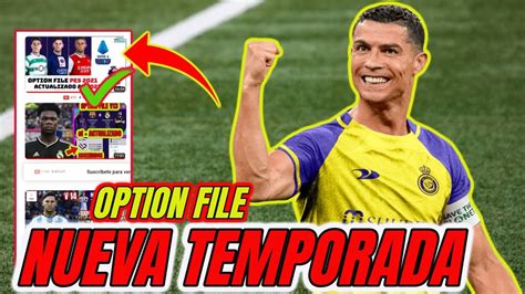 Los Mejores OPTION FILE Para Pes 2021 Al 2023 CUALES SON YouTube