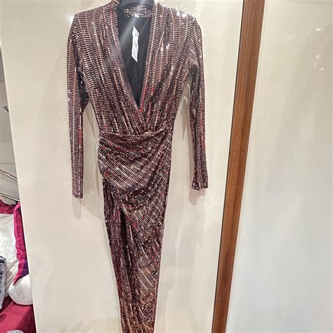 Silkfred Party Christmas Sequin Dress Bought From A Depop