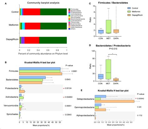 Characterization Of Core Microbial Communities A Community Barplot Download Scientific