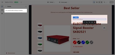 How To Use Electro Featured Product