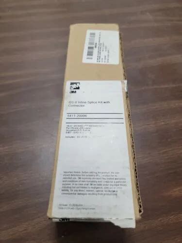 3m 5411 20006 Molded Rubber Splicing Kit For Urd Cable Sse Meses Sin Interés