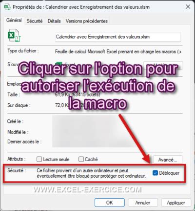 Microsoft a bloqué l exécution des macros Résolution
