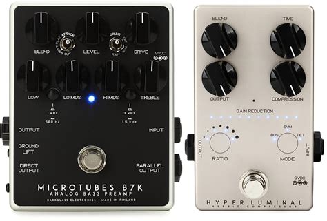 Darkglass Microtubes B7k V2 Bass Preamp Pedal Bundle With Reverb