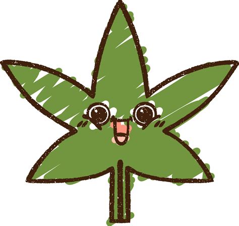 Leaf Chalk Drawing 9797654 Vector Art At Vecteezy