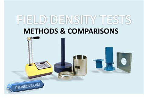 Field Density Test Fdt In Construction Procedure Requirement