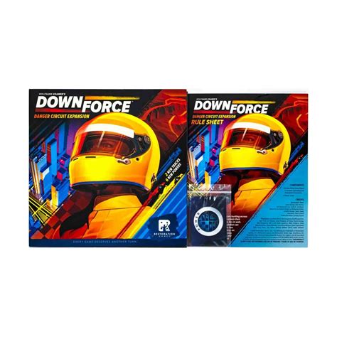 Downforce Danger Circuit Expansion Noble Knight Games