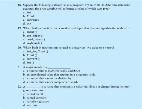Solved 18 Suppose The Following Statement Is In A Program