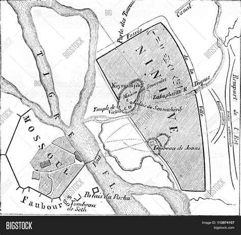 City Of Nineveh Map