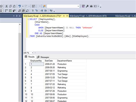 Using SQL CASE And UNION Statements In Data Analysis Kni