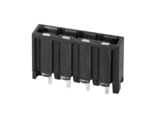 Black 5 08mm Pcb Pluggable Electronic Connectors Terminal Block Plugs