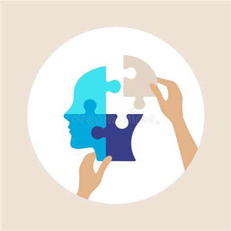 Ejemplo Del Vector Del Concepto De La Salud Mental Ilustración del