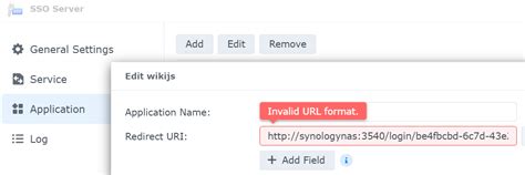 Synology Sso Server Invalid Redirect Uri Rselfhosted