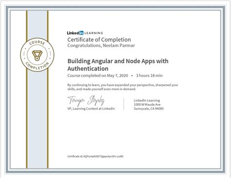 Neelam Rampariya On Linkedin Angular Nodejs Linkedinlearning