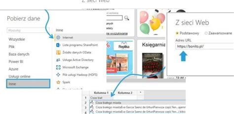 Pobieranie Danych Z Sieci Web Excel BI Power Query Power Pivot
