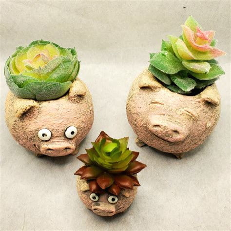 The Porcinis Planters By Blob House™ Toxies Treasures