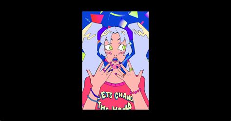 Miku Hatsune Gasp Vocaloid Sticker Teepublic