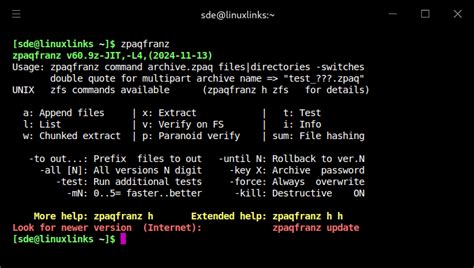 Zpaqfranz Deduplicating Archiver With Encryption And Paranoid Level