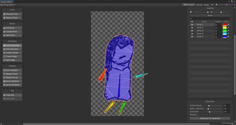 如何把2d图片变成能走跑跳的2d主角人物 sprite editor skinning editor CSDN博客