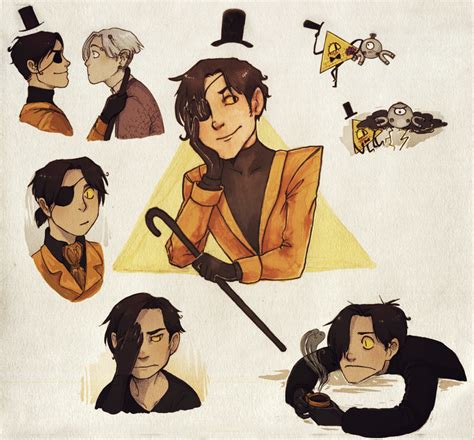 Bill Cipher Sketches By Persian Pirate On Deviantart