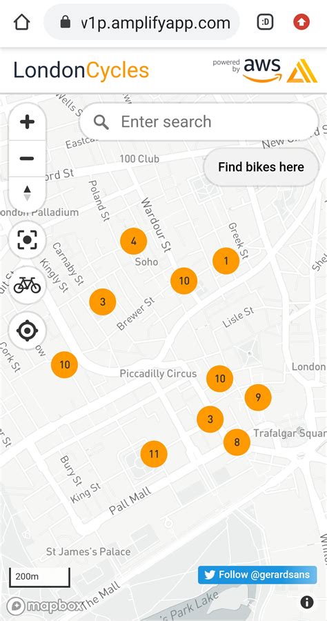 Github Gsans Amplify London Cycles Londoncycles Find Available