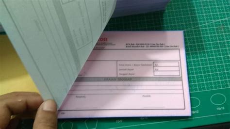 Cetak Nota Digital Printing