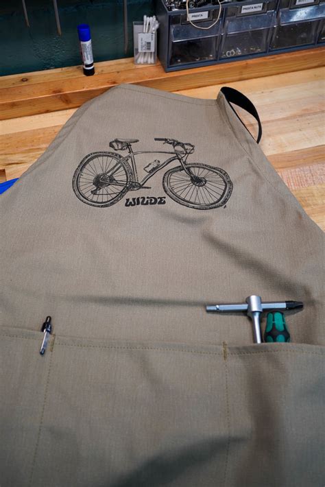 Canvas Work Apron Wilde Bicycle Co