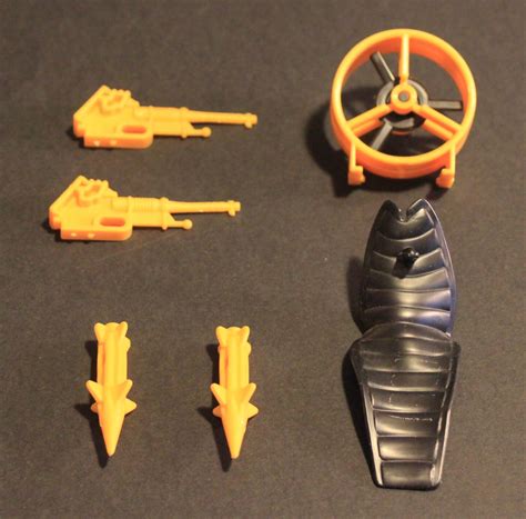 Action Figures Toys Vintage Toy Dreadnoks Hasbro 1987 Gi Joe Zanzibar Air Skiff 6 X Accessories