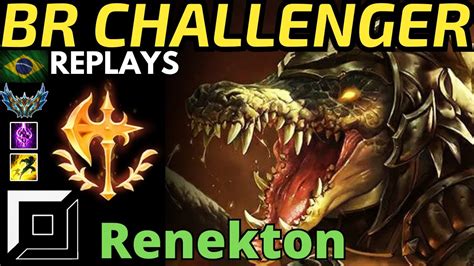 Renekton Top Vs Gangplank Br Challenger Gameplay Youtube
