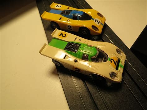 Aurora Afx Ho Pair Porsche 917 Cars Vintage Afx Chassis Running Chassis Ebay