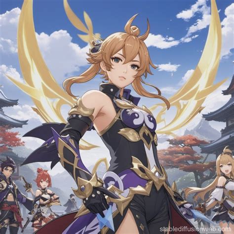Genshin Impact Game Stable Diffusion Online