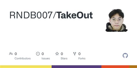 GitHub RNDB007 TakeOut