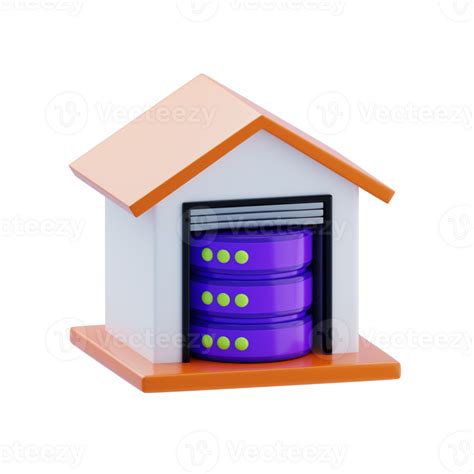 Data Warehouse 3d Icon Data Storage 3d Icon 53349686 Png