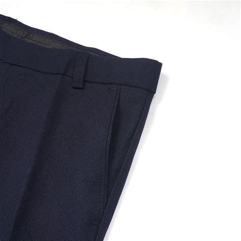 ꜰʀᴏʏᴇᴍᴜʟ ᴄʜᴀʀᴀᴄᴛᴇʀɪᴢᴇᴅ ᴍɪɴɪᴍᴀʟɪꜱᴍ Dark Blue Trousers