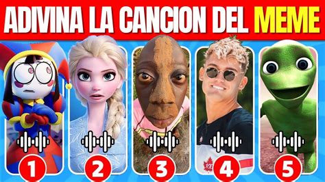 Adivina Quien Yo Memes The Ultimate Guess Whos Singing Challenge