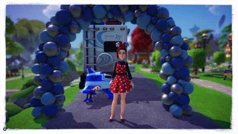 Comment Faire Une Arche De Ballon Bleu Et Argent Dans Dreamlight Valley