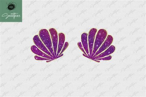 Mermaid Sea Shell Bra Mermaid Lover Graphic By Smoothiesart · Creative Fabrica