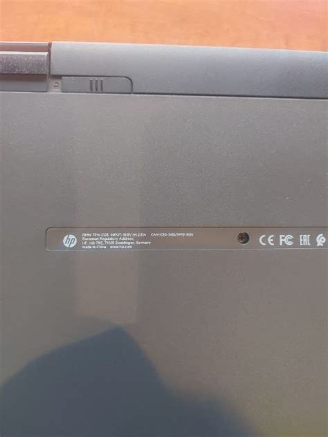 HP laptop -TPN -C125