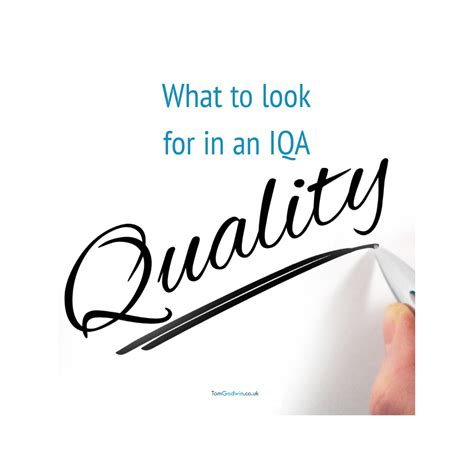 What To Look For In An Iqa Uk