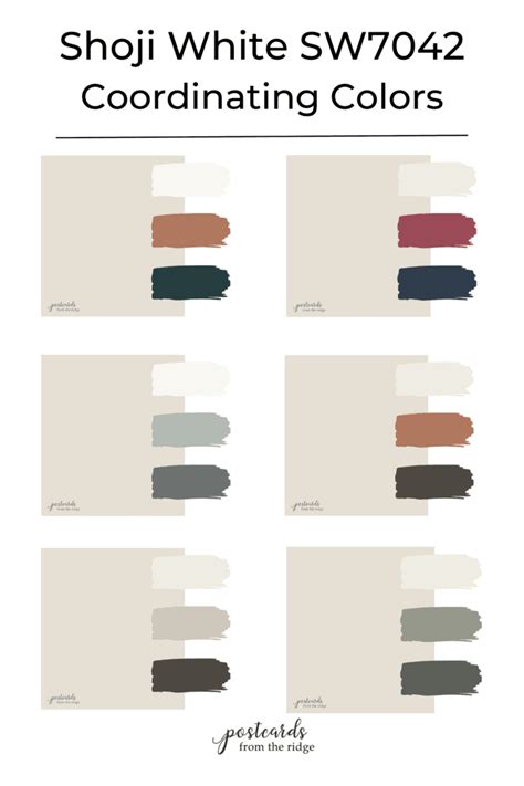 Sherwin Williams Shoji White Review Color Palettes Agreeable Gray