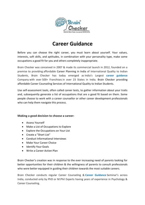Ppt Top Career Guidance Program Wgs Powerpoint Presentation