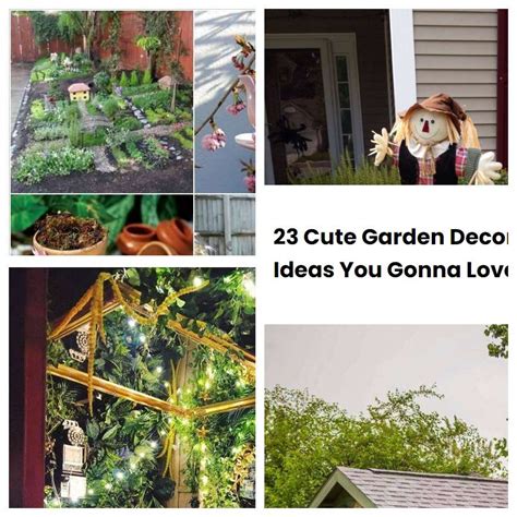 23 Cute Garden Decor Ideas You Gonna Love Sharonsable