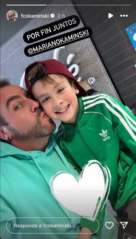 Por Fin Juntos” Francisco Kaminski Se Reúne Con Su Hijo Mariano Tras