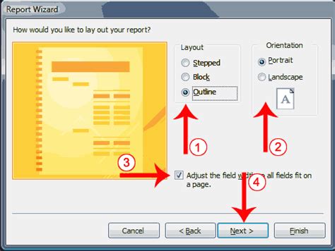 Creating Microsoft Access Reports
